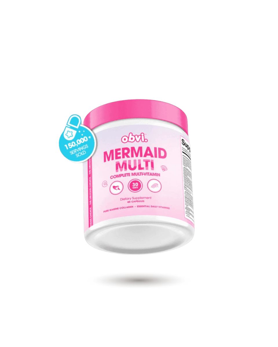Obvi Mermaid Multi-Vitamin - Women's Multivitamin| Immune & Beauty ...