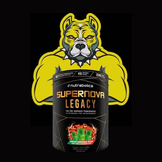 pre-workout supplements supernova Green Guarana Rush – BulkBully Supplements