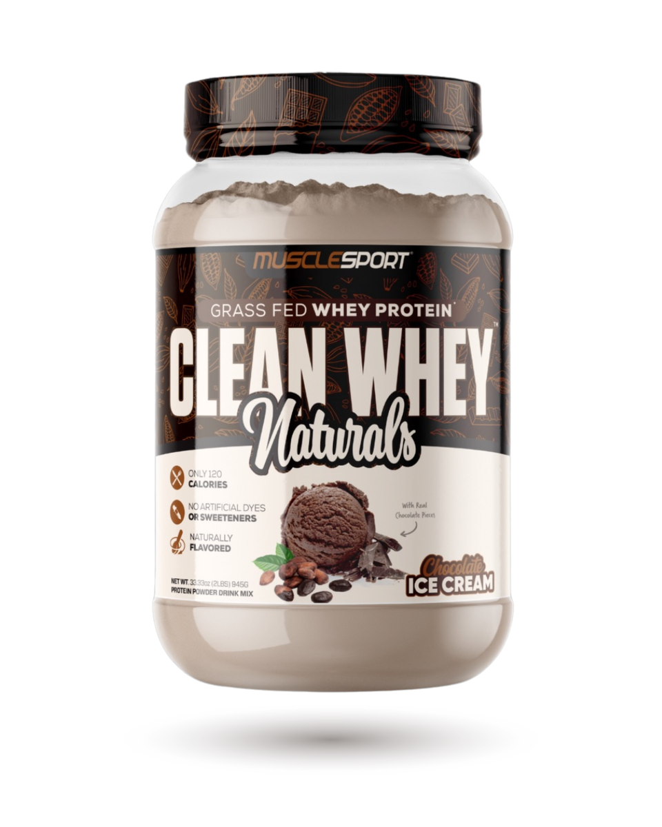 MuscleSport Clean Whey - Grass Fed Protein | 25g Protein – BulkBully ...